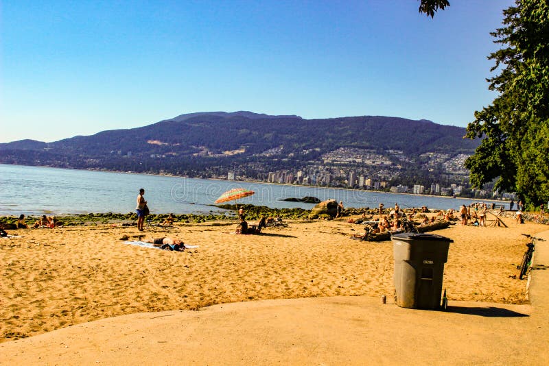 Third Beach - Vancouver, Canada. Third Beach Along Stanley Park in ...