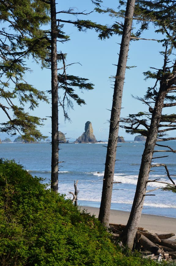 Third beach stock photo. Image of trailhead, water, national - 70716846
