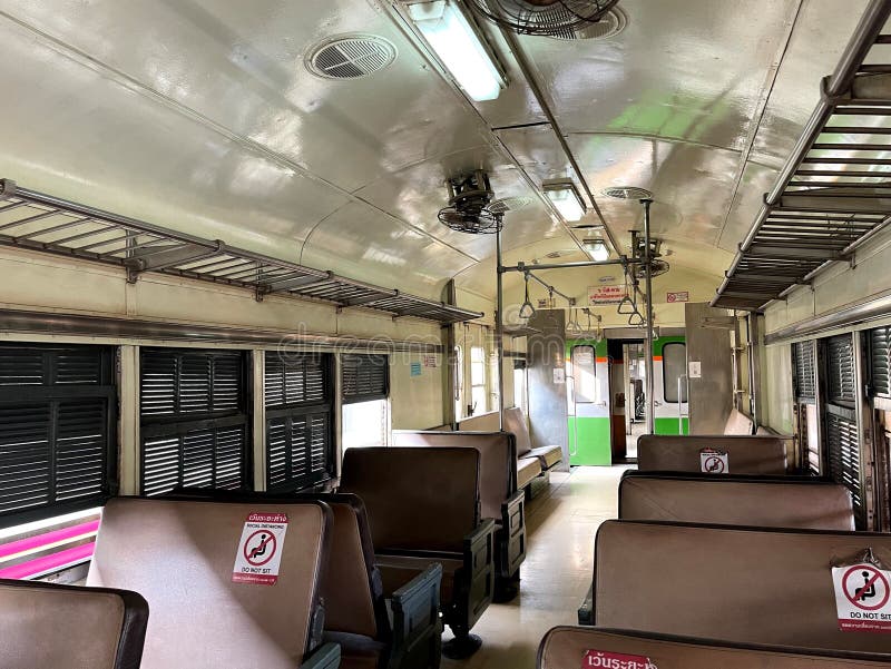 Third Class Train Tail Coach Stock Image - Image of asphalt, tail ...