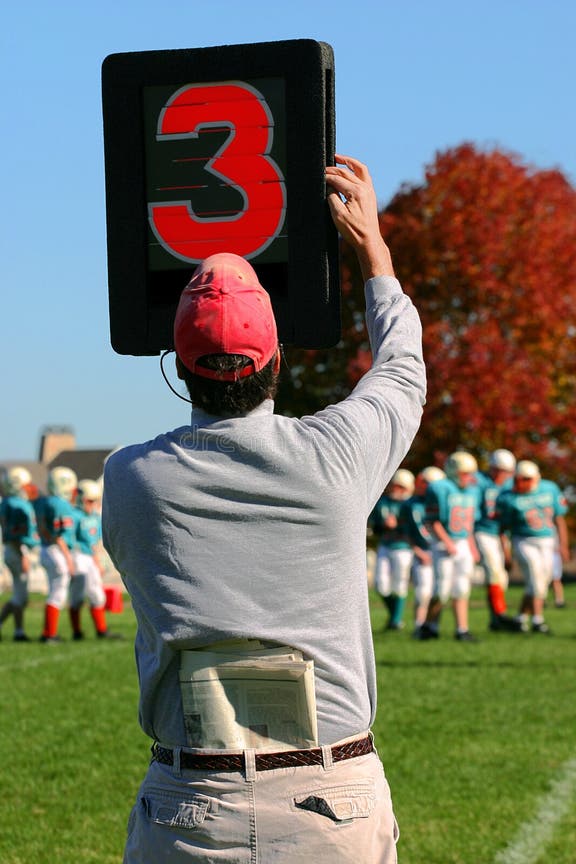 Third Down Football Marker Stock Photos - Free & Royalty-Free Stock ...