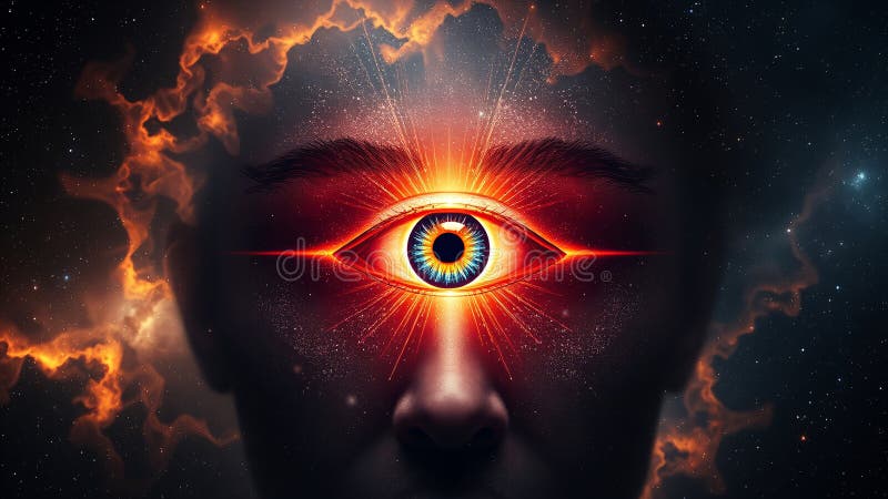The Third Eye of the Enlightened One Appeared in the Universe Stock ... The Third Eye of the Enlightened One Appeared in the Universe Stock ...