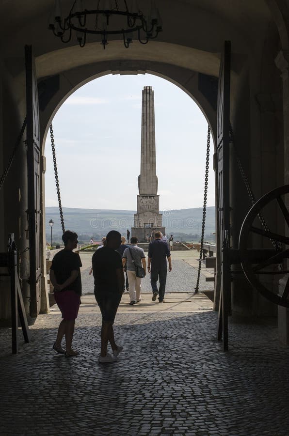 The Third Gate of Alba Iulia Fortress, Romania Editorial Stock Photo ...