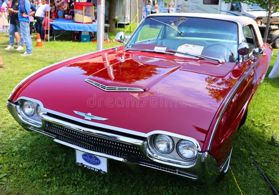 The Third Generation of the Ford Thunderbird 1963 Editorial Stock Image - Image of antique, door ...