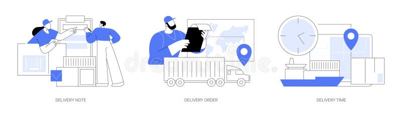 Third-party Logistics Abstract Concept Vector Illustrations. Stock ...