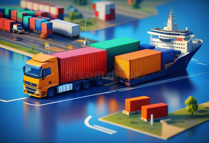 Third Party Logistics, 3pl, Transport, Cargo Export, Import Stock ...