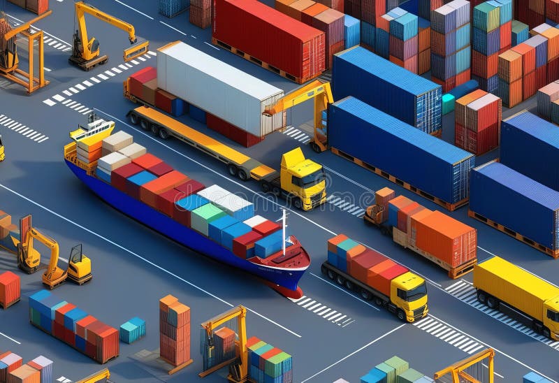 Third Party Logistics, 3pl, Transport, Cargo Export, Import Stock ...