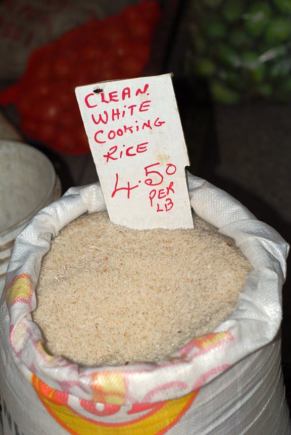 Third World market rice stock image. Image of vegetables - 6447087