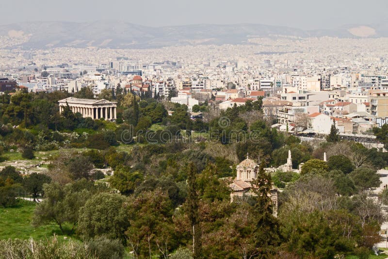 Thisio, Athens stock photo. Image of greece, thissio - 39290264