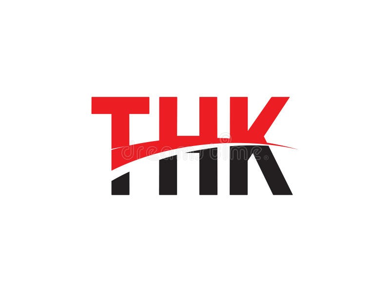 THK Letter Initial Logo Design Vector Illustration Stock Vector ...