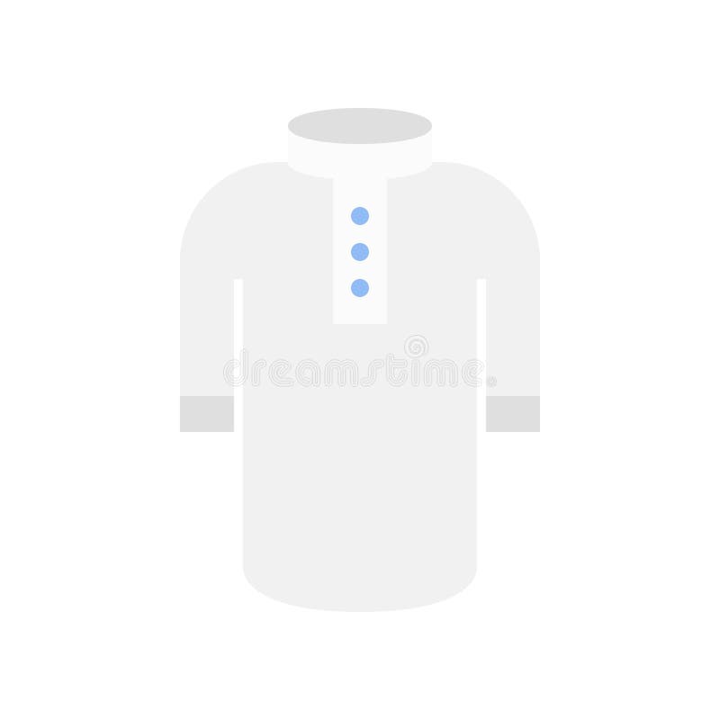 Thobe Vector Illustration, Ramadan Related Filled Icon Stock Vector ...