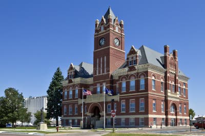 Thomas County Courthouse, Colby, Kansas Stock Image - Image of kansas ...