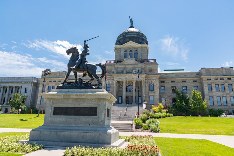 Thomas Francis Meagher Statue Chez Montana State Capital Photographie ...