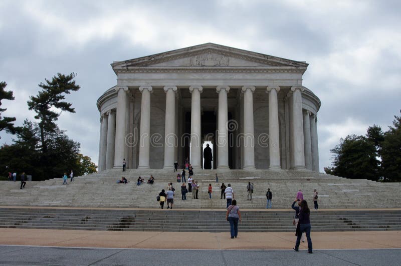Thomas Jefferson Memorial editorial photography. Image of building ...