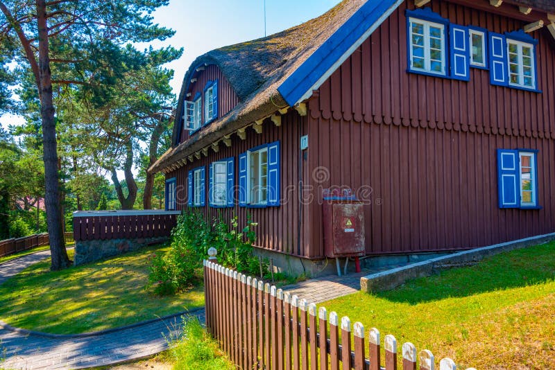 Thomas Mann Culture Centre in Lithuanian Town Nida Editorial Photo ...