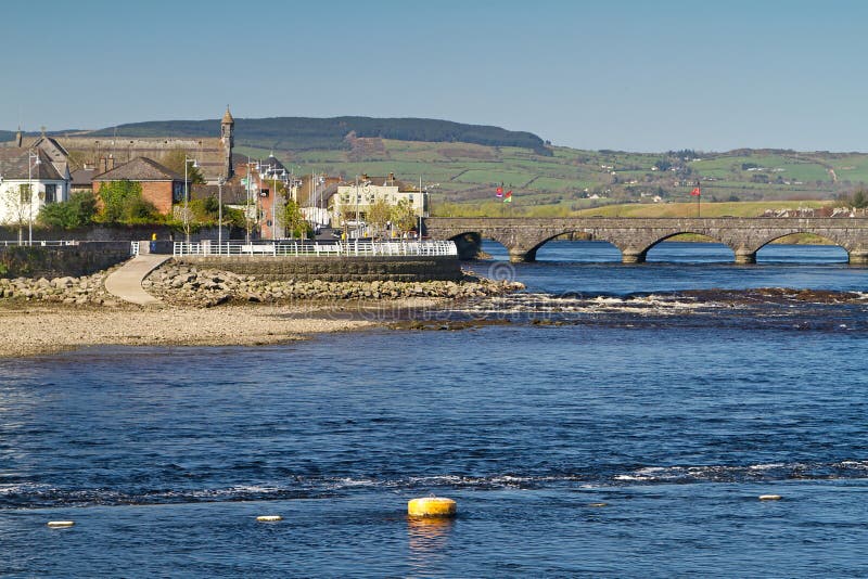 Thomond bridge in Limerick stock photo. Image of irish - 24096532