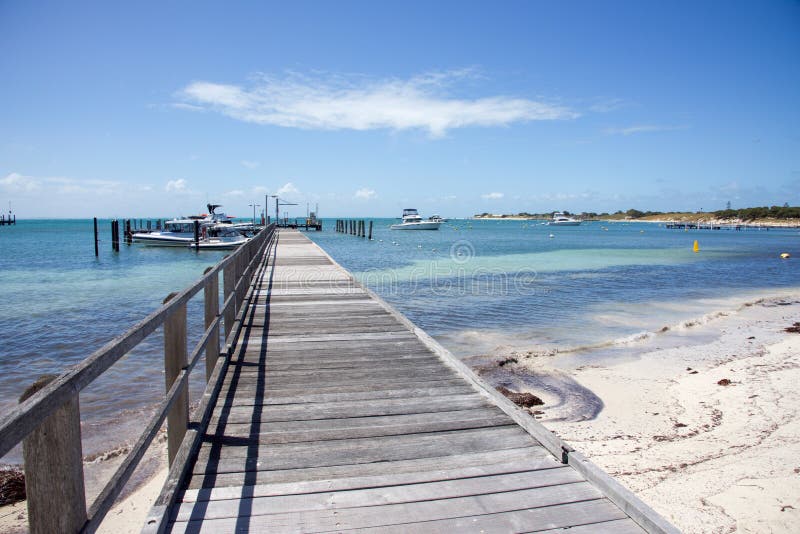 Thompson Bay Na Ilha De Rottnest Fotografia Editorial - Imagem de ...