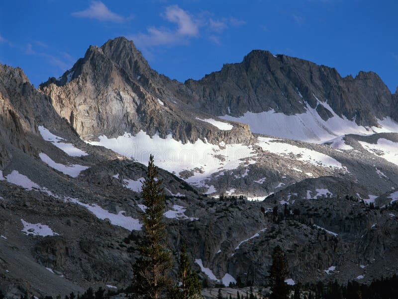 Thompson Ridge in John Muir Wilderness, Sierra Nevada Range Fotografia ...