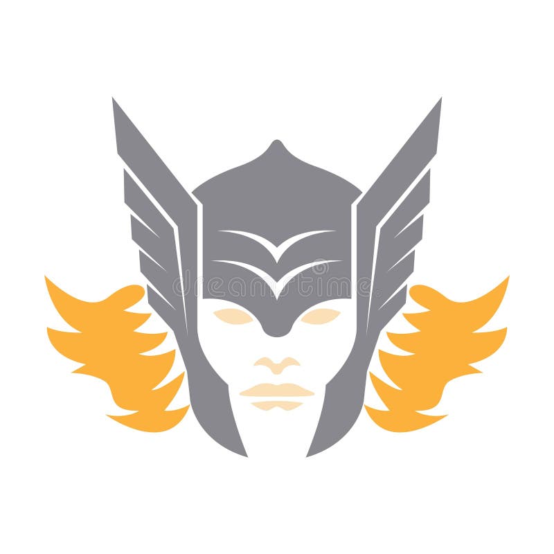 Thor icon logo design stock vector. Illustration of icon - 284332617