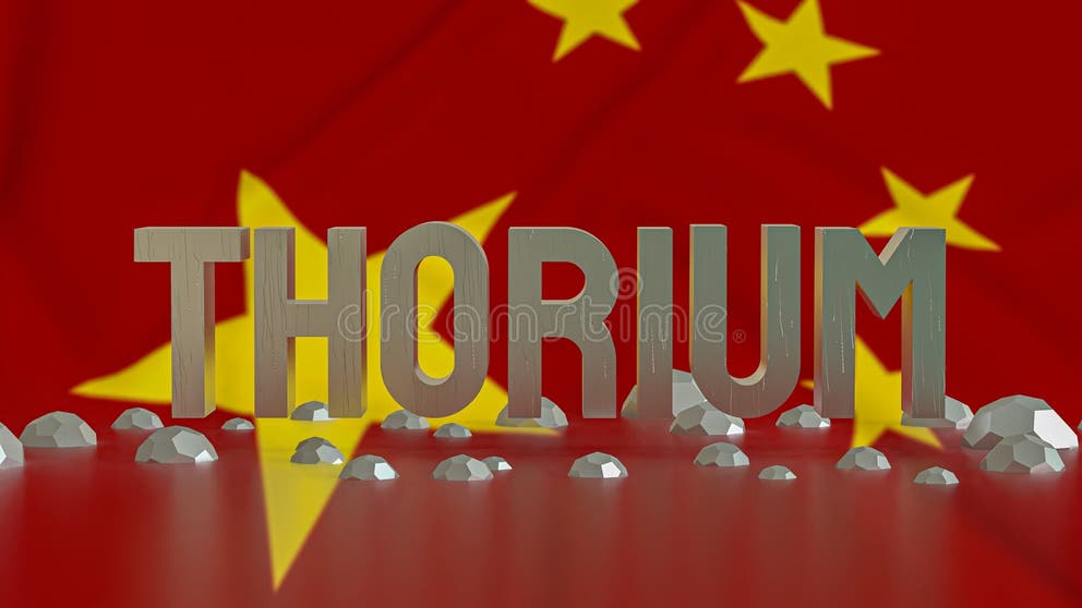The Thorium for Energy or Technology Concept 3d Rendering Stock ...