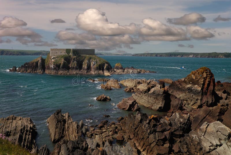 Thorn Island Fort stock image. Image of rocks, thorn - 21626783