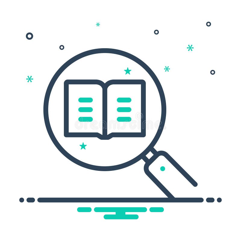 Mix Icon for Thorough, Entire and Whole Stock Illustration ...