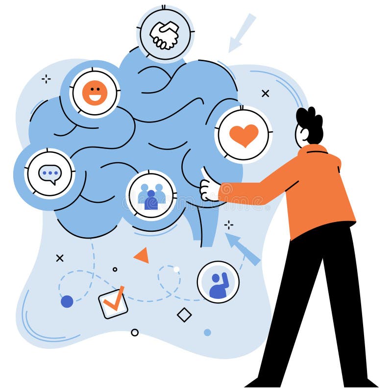 Thought Process. Imagination Sparks Creative Ideas in Thought Process ...