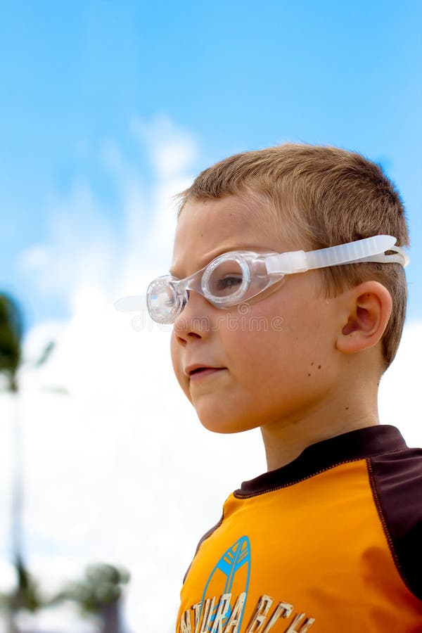 Thoughtful Boy Gazing Distance Stock Photos - Free & Royalty-Free Stock ...