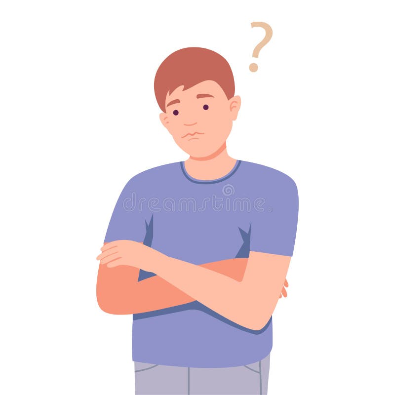 Considering Man Stock Illustrations – 1,011 Considering Man Stock ...