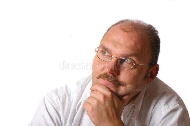 404 Adult Male Thinking Contemplating Pose Stock Photos - Free ...