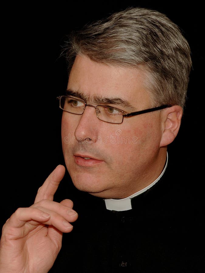 Worshipful priest stock image. Image of minister, black - 2150479