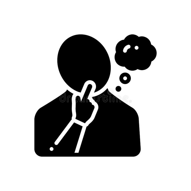 Thinking Man Icon Stock Illustrations – 24,586 Thinking Man Icon Stock ...