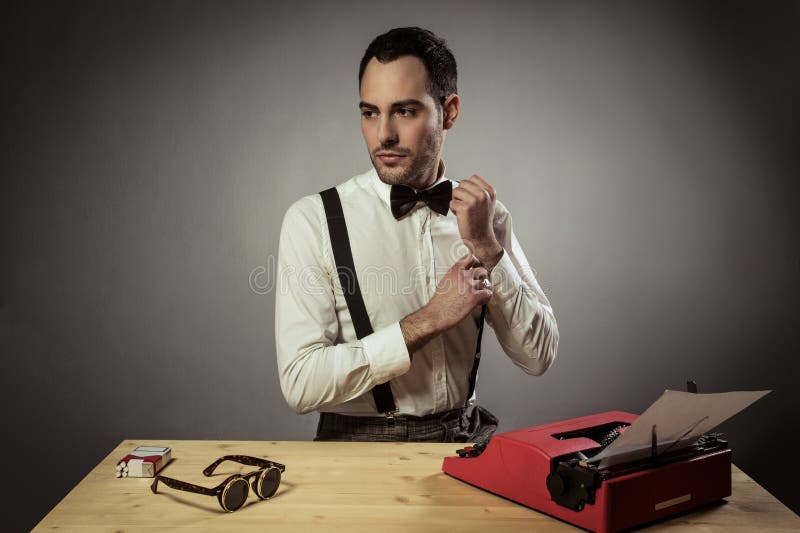 The writer stock photo. Image of poet, style, study, school - 67210976