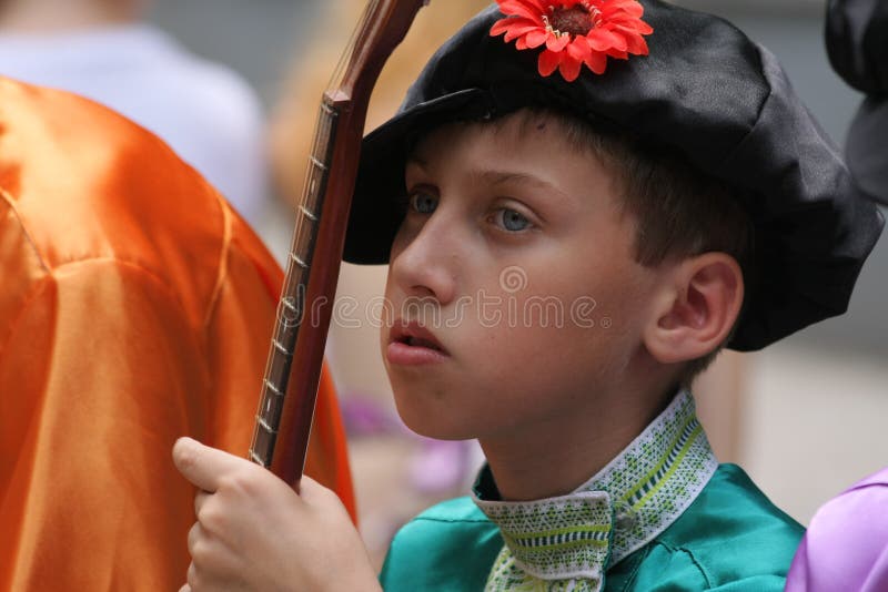 A Thoughtful Young Pandora Player Editorial Photo - Image of hobby ...