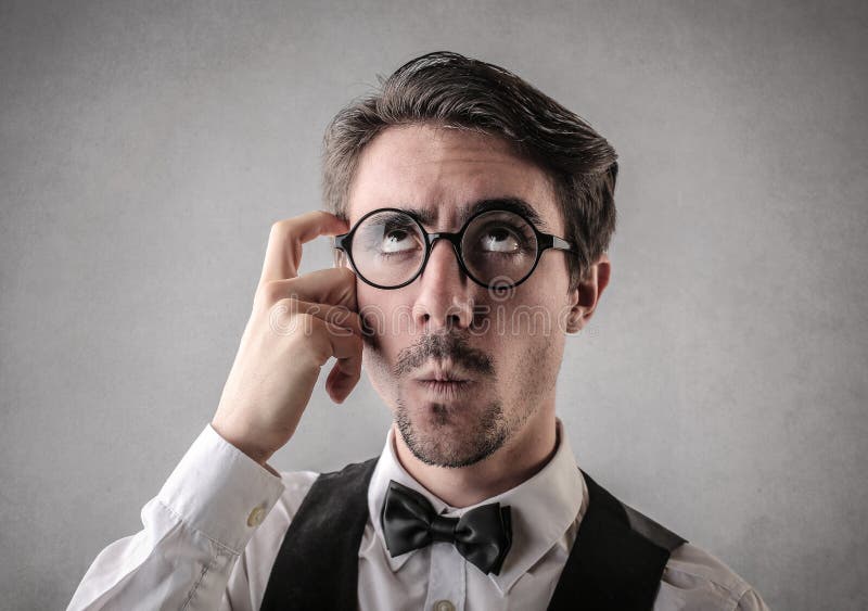 Thoughts stock image. Image of wonder, business, smart - 46728905