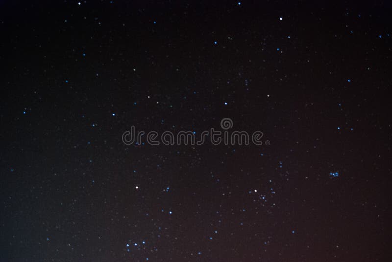 Thousand Stars in Space, Real Photography Stock Image - Image of ...
