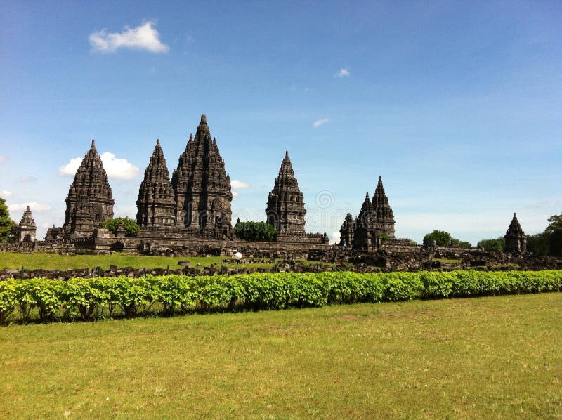 A Thousand Temple Scenery stock image. Image of centraljava - 59673509