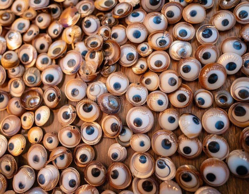 Thousands of Eyes Falling Down Stock Illustration - Illustration of ...