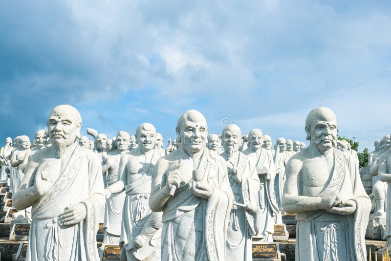 A Thousands Faces of Buddha Stock Image - Image of relief, buddha ...