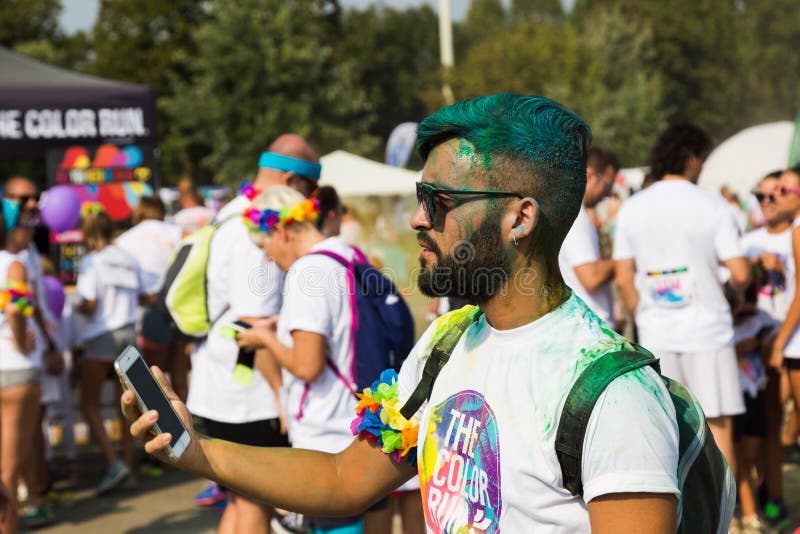 Thousands of People Take Part in the Color Run Editorial Image - Image ... Thousands of People Take Part in the Color Run Editorial Image - Image ...