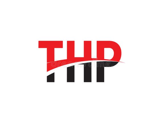 THP Letter Initial Logo Design Vector Illustration Stock Vector ...