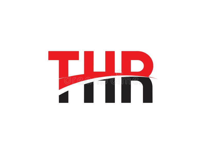THR Letter Initial Logo Design Vector Illustration Stock Vector ...