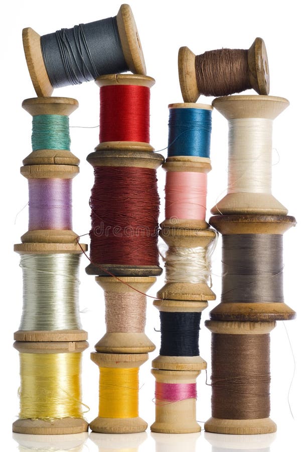 Thread stock image. Image of spool, vintage, fiber, thread - 6718197