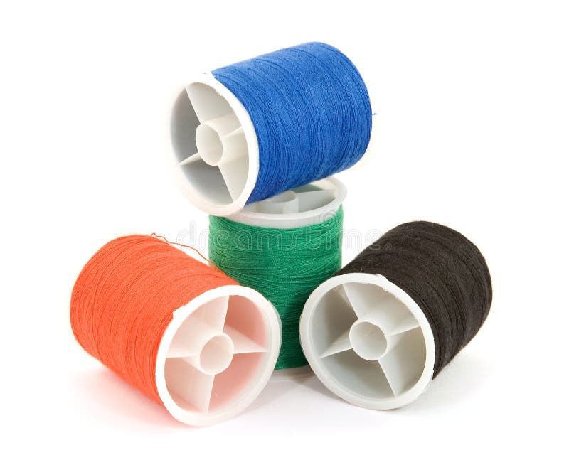 Sewing Thread stock image. Image of repair, mend, green - 4221059