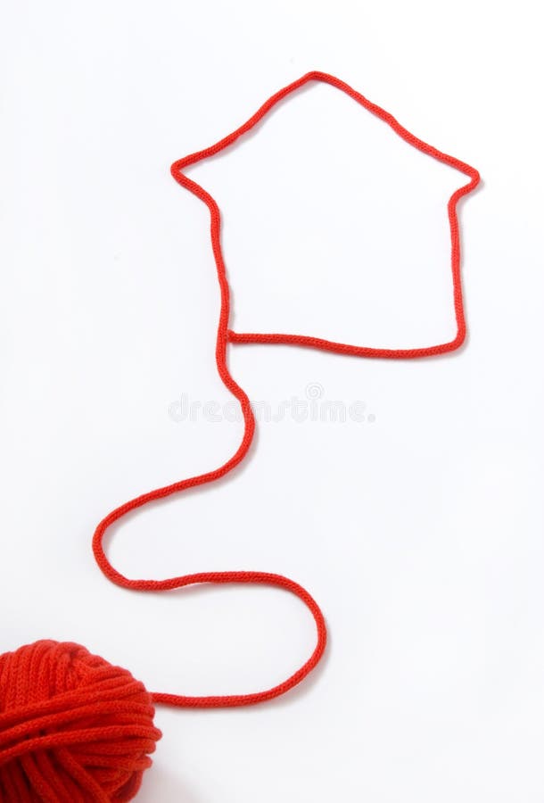 Thread stock image. Image of knitting, texture, handmade - 4936835