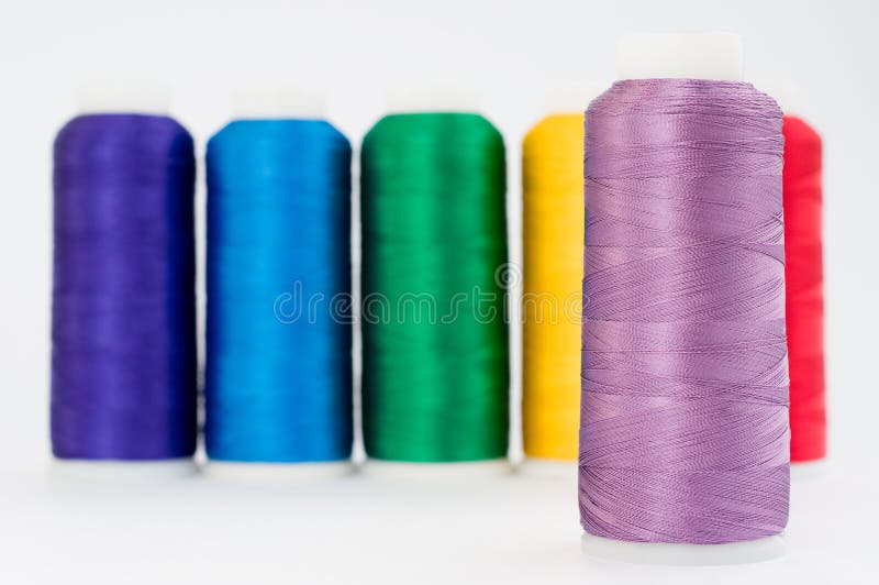 Threads for sewing stock image. Image of craft, needle - 9654279