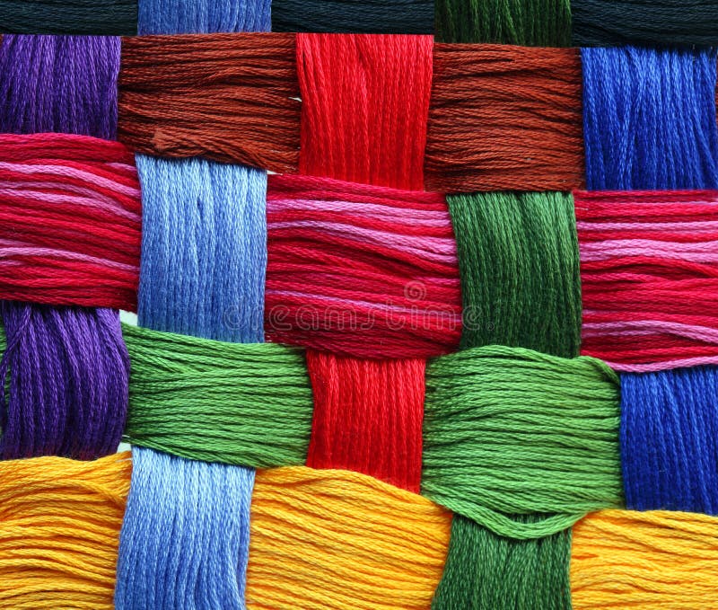Embroidery threads stock photo. Image of skeins, lattice - 9741512