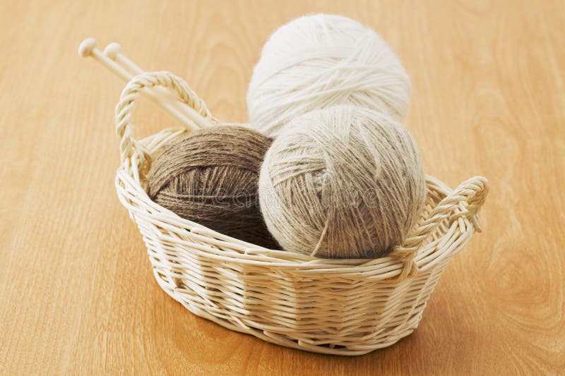 Thread ball stock photo. Image of soft, homemade, wooden - 27831376