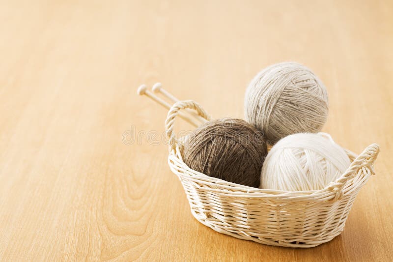 Thread ball stock photo. Image of brown, wooden, clew - 27831394