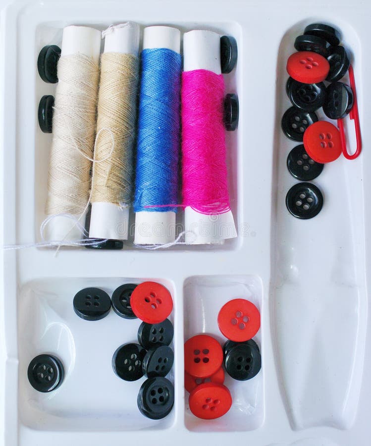 Thread and clasper stock photo. Image of repair, roll - 31142798