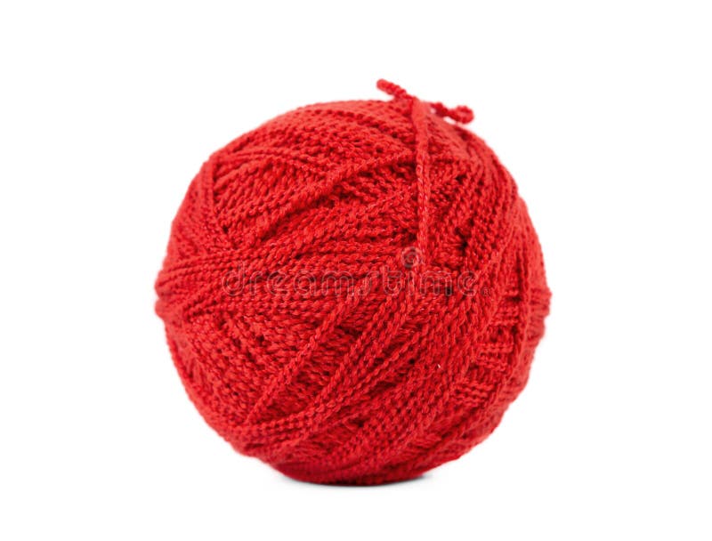 Red thread clew stock photo. Image of fabric, texture - 17054158